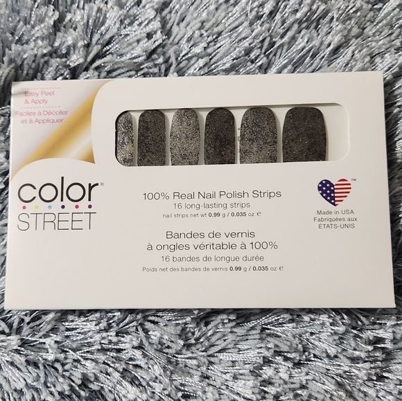 Color Street | Makeup | Color Street Brassy Gold And Black Metallic ...